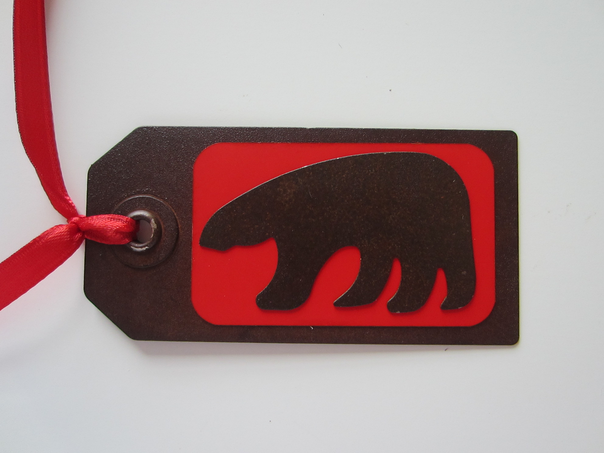 Set Of 4 Rustic Metal Tags on Luulla